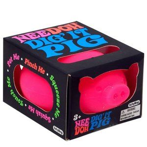Needoh | Toys | Nee Doh Squeeze Stress Dig It Pig Nee Doh By Schylling ...
